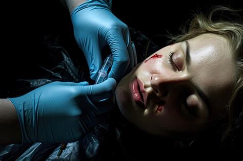 Premium Photo Woman Getting Teeth Examined By Doctor