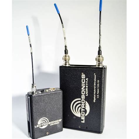 Lectrosonics Um400a Uhf Beltpack Transmitter W Ucr411a Receiver Audio