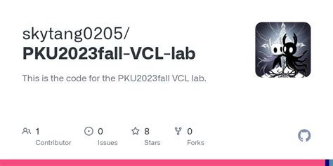 Pku Fall Vcl Lab Readme Md At Main Skytang Pku Fall Vcl Lab