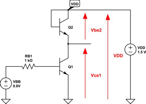 Kirchhoffs Laws KVL On Circuit With Transistor Electrical Engineering Stack Exchange