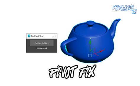 Fix Pivot To Unity DsMax By MoraAzul