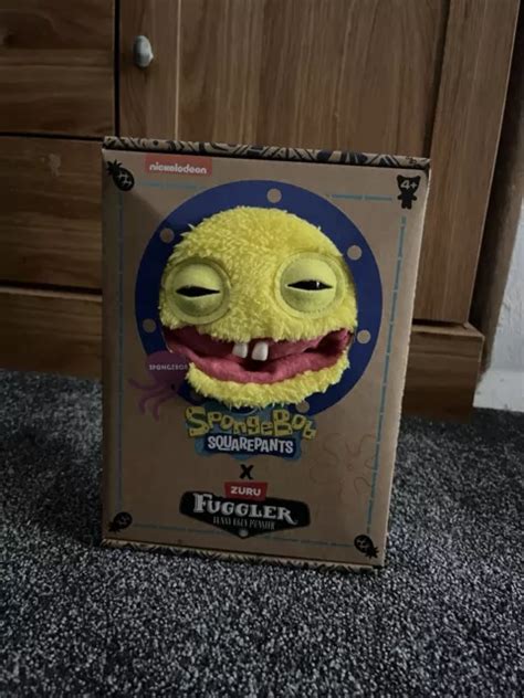 Fuggler Spongebob Squarepants Soft Toy Plush Funny Ugly Monsters Yellow
