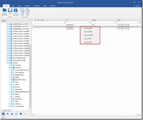 Stellar Converter For EDB Convert Exchange Database EDB Mailboxes Into PST File Format 4sysops