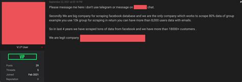 Hackers Vendem Dados De 15 Bilhão De Usuários Do Facebook