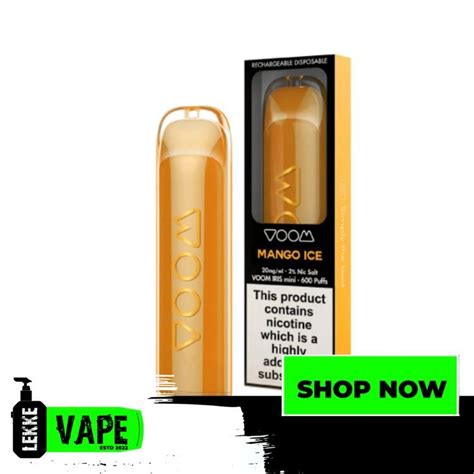 Voom Iris Mini Rechargeable Disposable Vape Artofit