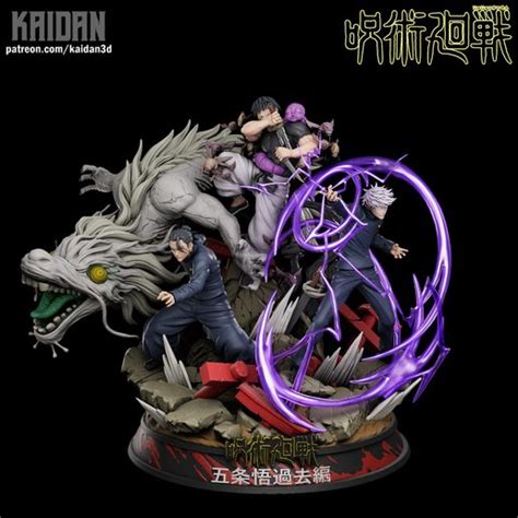 👾 Jujutsu Kaisen Gojo Past Arc Jjk Stl Ready For 3d Printing・ 3d File For 3d Printing・cults