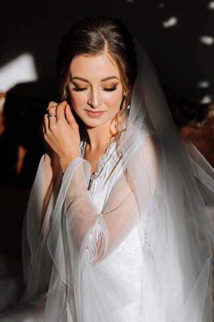 Premium Photo Morning Of The Bride Before The Wedding Beautiful Young