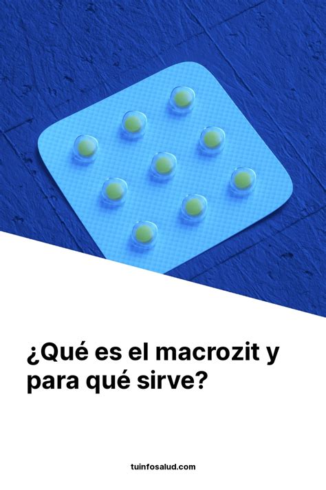 ¿qué Es El Macrozit Y Para Qué Sirve Artofit
