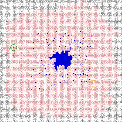 [2023 day 10] visualization r adventofcode