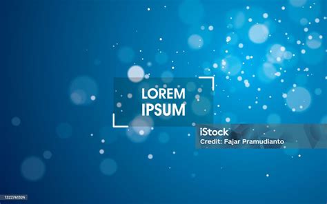 Blue Abstract Bokeh Background Vector Stock Illustration Download Image Now Abstract Art