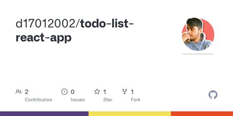 GitHub D Todo List React App