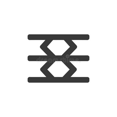 Abstract Geometric Pattern Interlocking Shapes Design Stock Vector