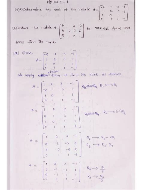 Unit 1 Maths Pdf