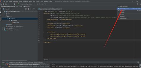 springmvc创建项目模块及没有webapp问题 为啥maven里没有webapp csdn博客