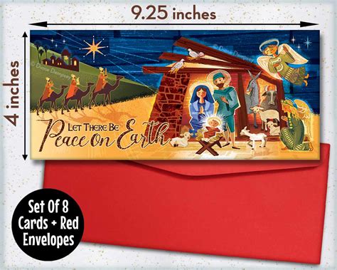 Vintage Nativity Christmas Cards