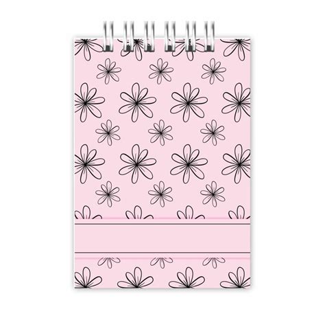 Bloquinho A6 Flores Gb Paper Encadernação Criativa