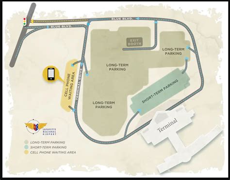 Lafayette Airport Terminal Map 2024 All Maps