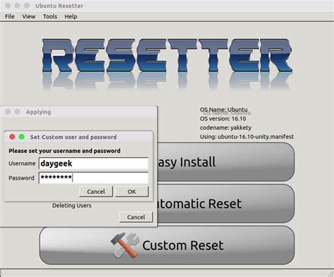 Resetter Simple Way To Reset Ubuntulinux Mint To Factory Defaults 2daygeek