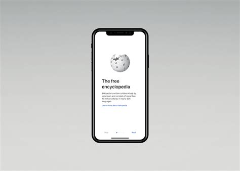 Free Filewikipedia Ios App November 2017 Mockup 1png Wikimedia