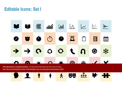 1000 Editable Icons For PowerPoint Presentations PPT Slide Deck
