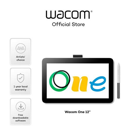 Wacom One Dtc Graphic Drawing Pen Display Shopee Singapore