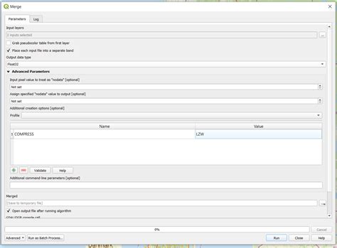 Qgis Merging Many Geotiff Files Give Huge Space While Processing