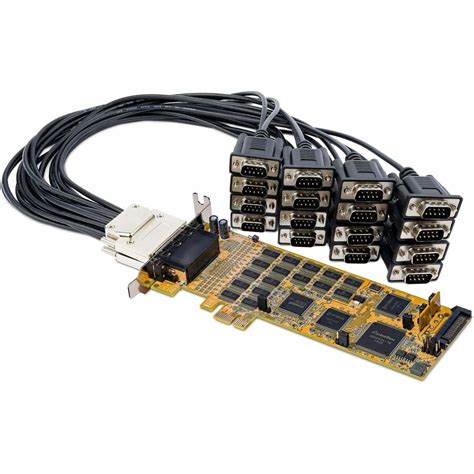StarTech Com 16 Port Low Profile Serial Card RS232 PCI Express