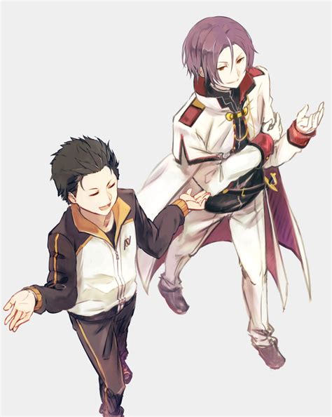 Natsuki Subaru And Julius Juukulius Re Zero Kara Hajimeru Isekai Seikatsu Drawn By Tochibi