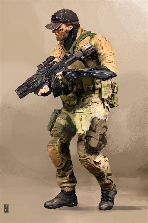 ArtStation MARK VIII Shai Daniel Urban Fantasy Cyberpunk Art Sci
