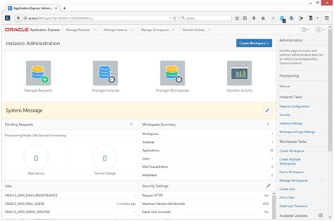 Install And Configure Apex 50x Embedded Plsql Dbaora