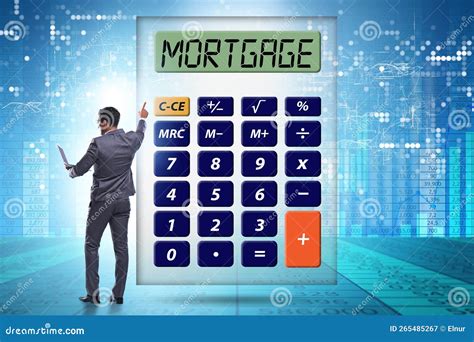 Concept Of Mortgage Loan With Calculator Stock Image Image Of Property Real 265485267