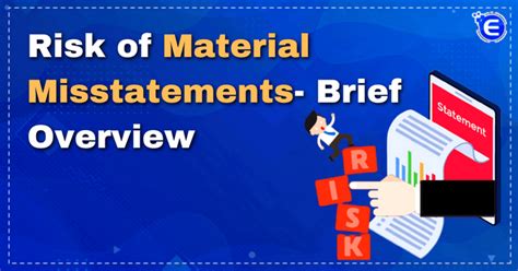 Risk Of Material Misstatements Brief Overview Enterslice