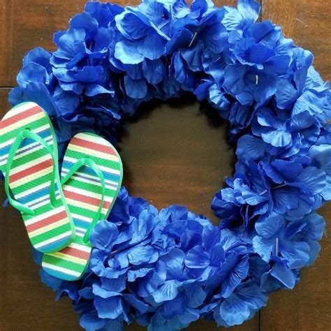 Make A Dollar Tree Pool Noodle Summer Wreath Home And Garden Pool