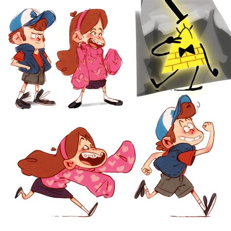Artstation Gravity Falls Fanart