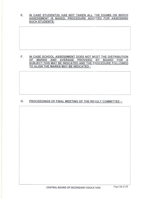 Policy For Tabulation Of Marks Class 10 Board Exams 2021 By Cbse