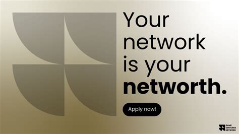 Game Ventures Network On Linkedin Your Network Is Your Net Worth Join