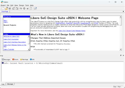 Microchip Libero Soc を Floating License で起動する 株式会社トラムワークス