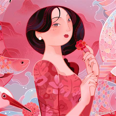 插画师宋晨的微博 微博