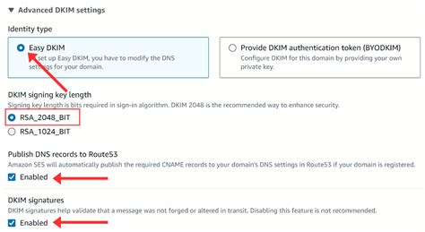 Setup Amazon Ses Dmarc Dkim Spf Records For Domain