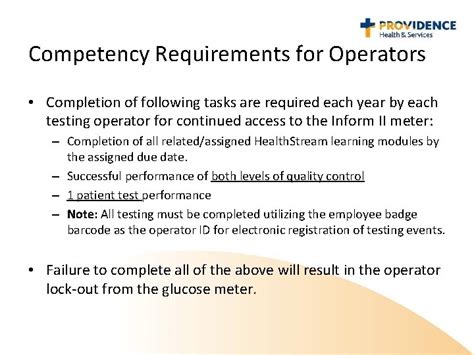 POCT Glucose AccuChek Inform II Point Of Care