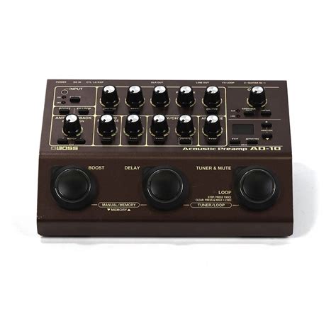 Boss AD-10 Acoustic Preamp - Secondhand at Gear4music