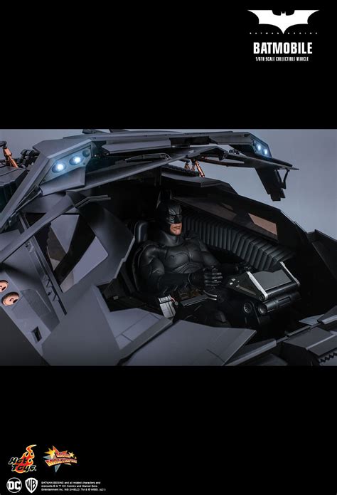 New Product Hot Toys Batman Begins Batmobile 16th Scale Collectible