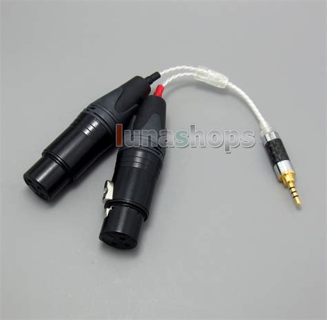 Trrs 25mm Balanced To 3pin Xlr Female Silver Cable For Iriver Ak240ss