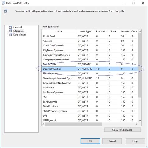 Data Masking Components Decimal Number