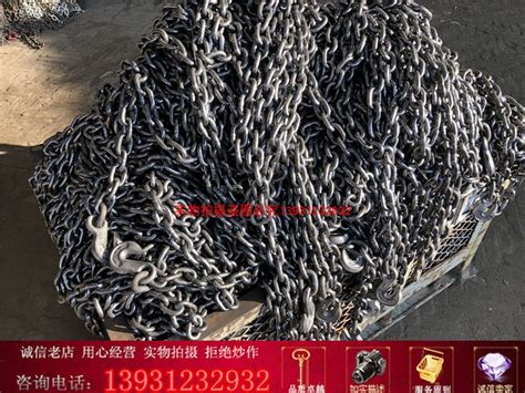 起重吊链吊钩双抓钩抬石头石材捆绑链吊索具g80锰钢链条勾调节钩虎窝淘
