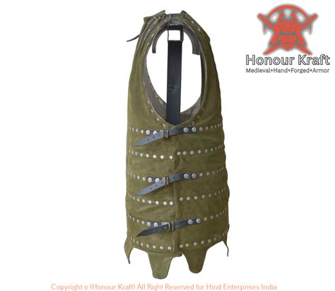 Medieval Brigandine Body Armor Combat Armor Coat Of Steel Plates