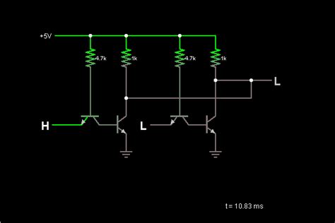 Ttl Nor Online Circuit Simulator