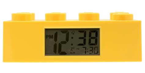 Lego® Brick Alarm Clock Yellow