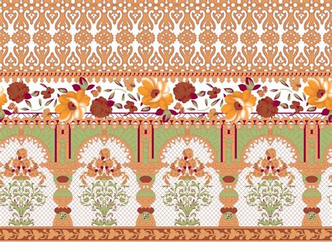Pin By Wasim Khadim On Digital Borders Design Flower Drawing Design