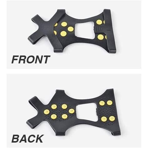10 Studs Ice Gripper Spike Anti Skid 1 Pair ToHitTheRoad
